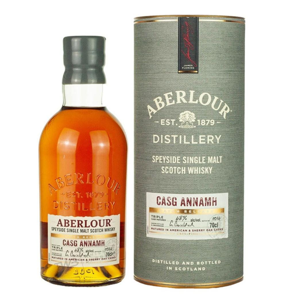 ABERLOUR CASG ANNAMH BATCH RELEASE #4 SINGLE MALT SCOTCH WHISKY 48% 70 ...