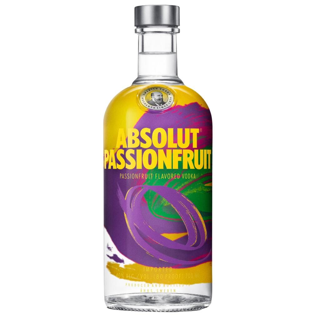 ABSOLUT VODKA PASSIONFRUIT 38% 700ML – The Wine Providore