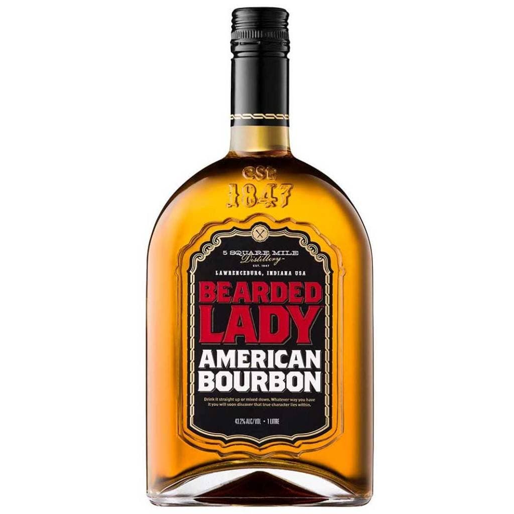 BEARDED LADY BOURBON 40% 700ML – The Wine Providore