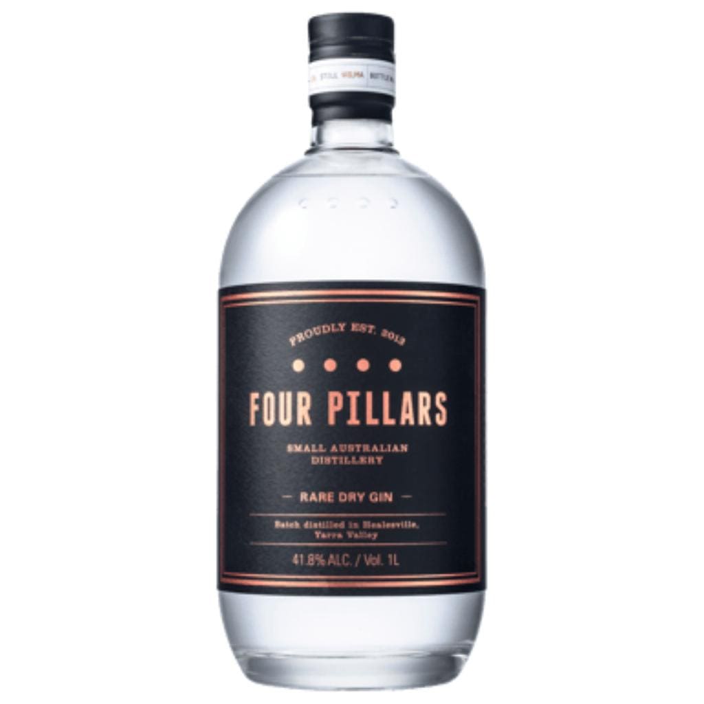 FOUR PILLARS RARE DRY GIN 41.8% 1LT – The Wine Providore