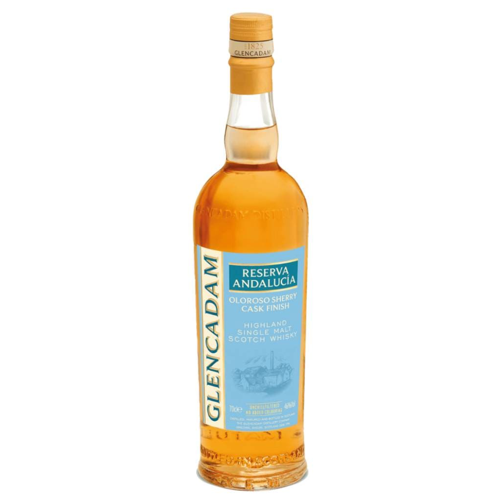 GLENCADAM RES ANDALUCIA OLOROSO SHERRY CASK SINGLE MALT 46% 700ML – The ...