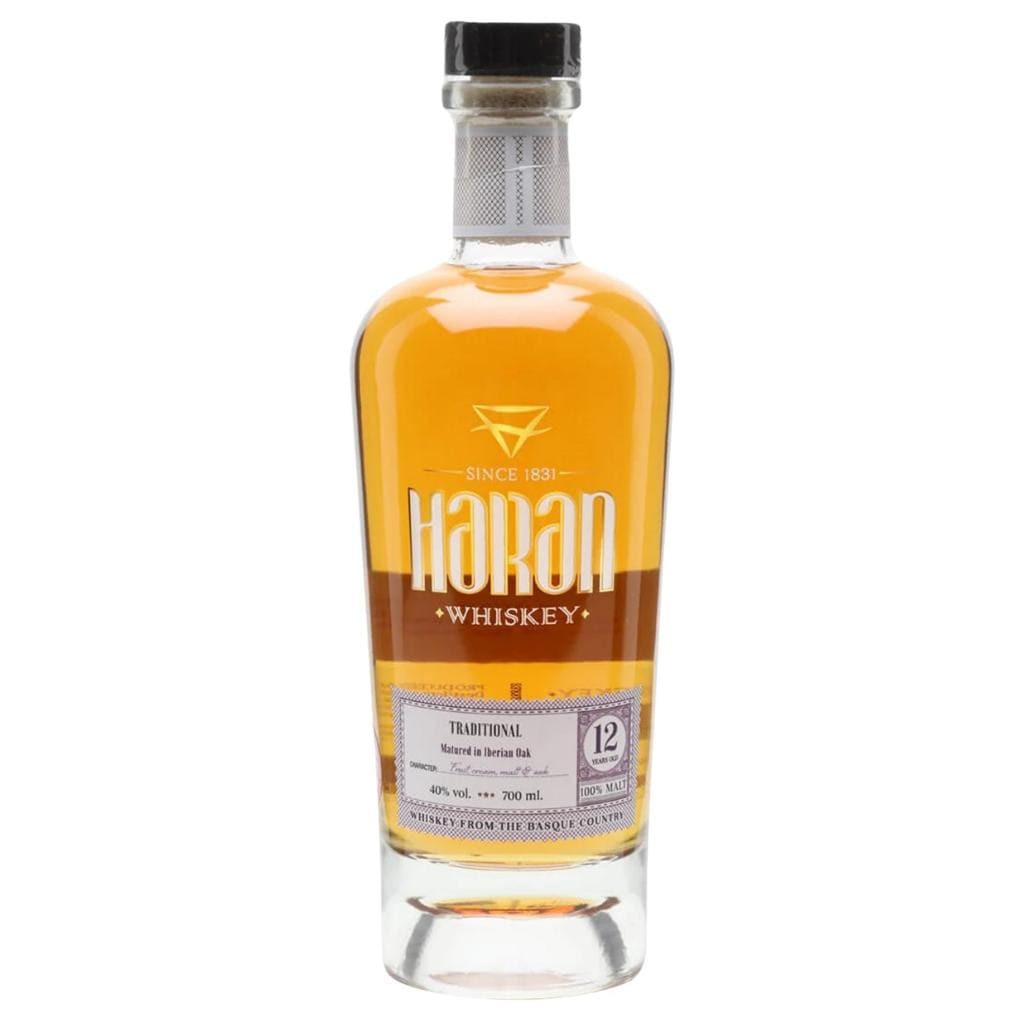HARAN IMPORT 12 YEAR IBERIAN OAK SPANISH WHISKEY 40% 700 ML – The Wine ...