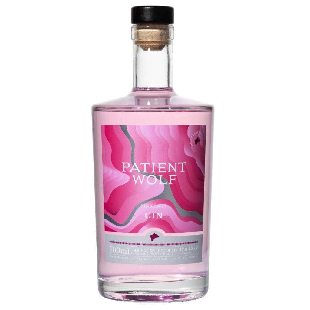 PATIENT WOLF PINK LAKE GIN 43% 700ML – The Wine Providore