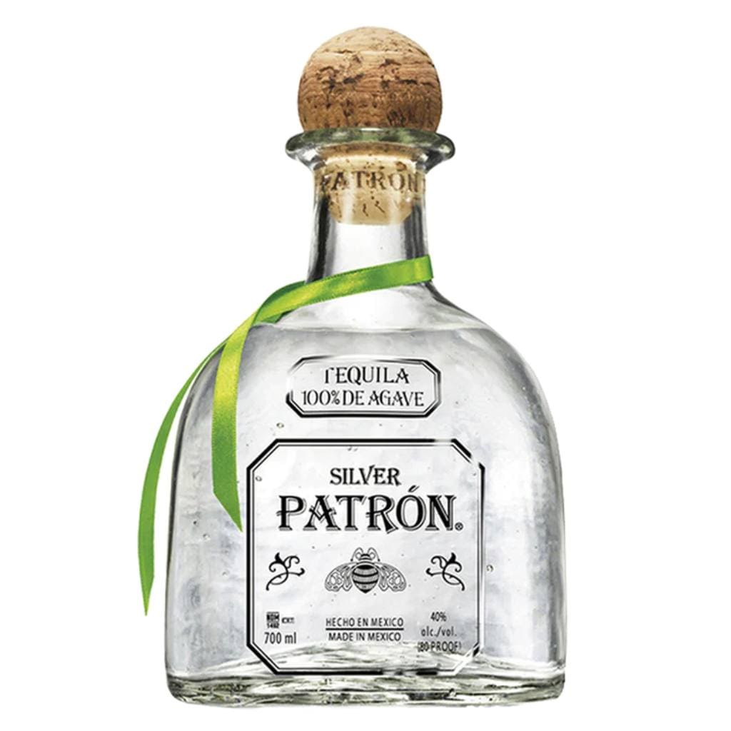 PATRON SILVER AGAVE TEQUILA 40% 700ML - The Wine Providore