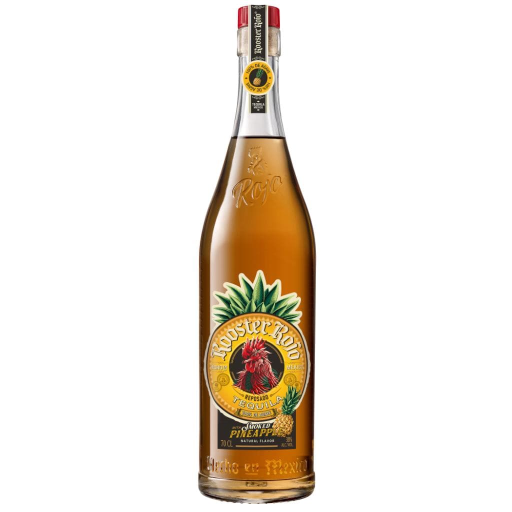 ROOSTER ROJO REPOSADO SMOKED PINEAPPLE 38% 700ML – The Wine Providore