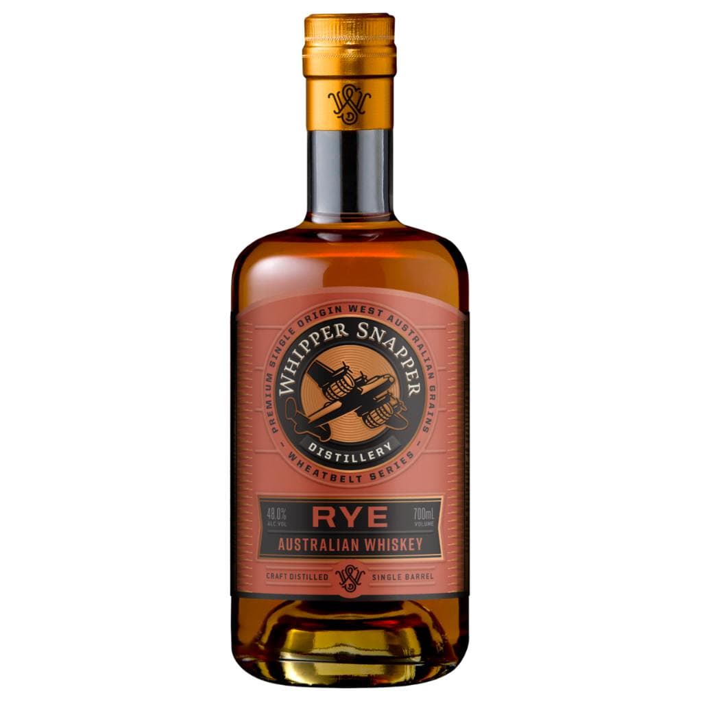 WHIPPER SNAPPER RYE AUSTRALIAN WHISKEY 48% 700ML – The Wine Providore