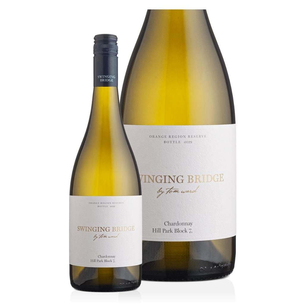 Personalised Swinging Bridge Hill Park Block 7 Chardonnay 2021 12.8% 7 ...