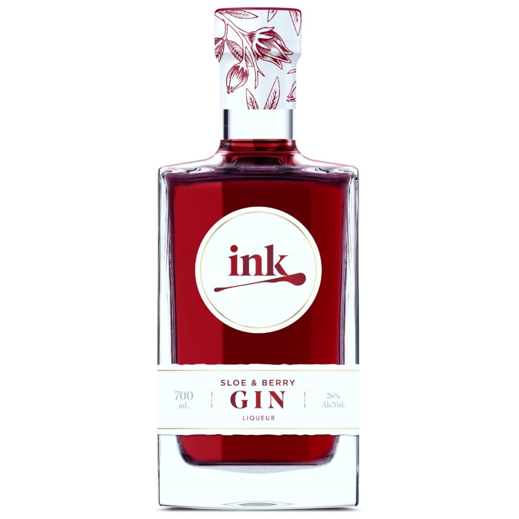HUSK DISTILLERS INK SLOE & BERRY GIN 26% 700ML - The Wine Providore