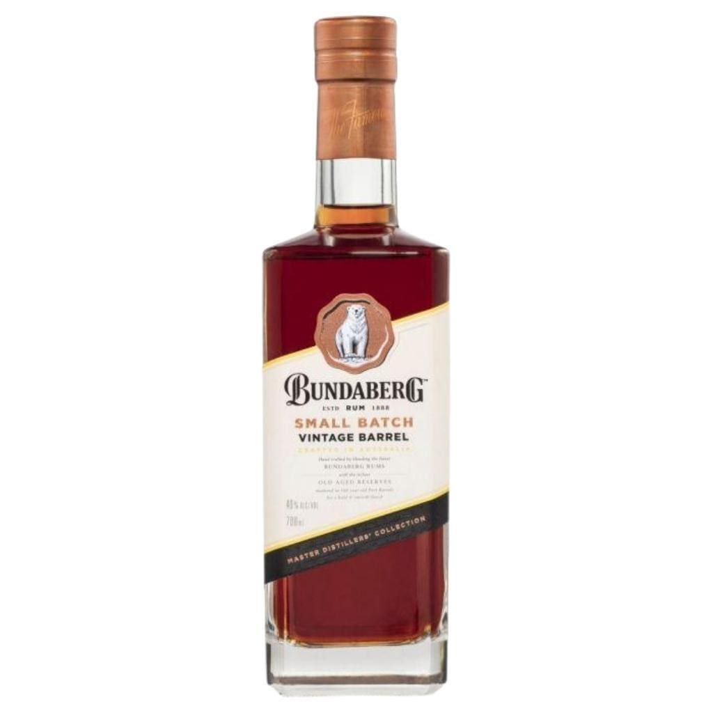 Personalised Bundaberg Rum Small Batch Vintage Barrel 40% 700mL – The ...